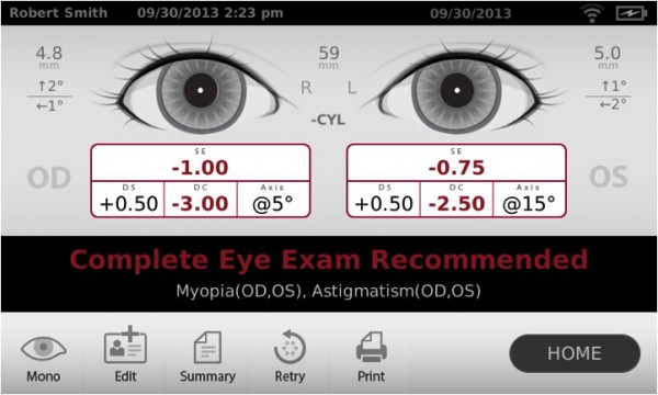 Spot Vision Screening Display Tour of Operation | Blue River Medical, Inc.